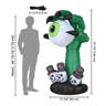 The Holiday Aisle® Halloween Inflatable Monster Hand Decorations ...