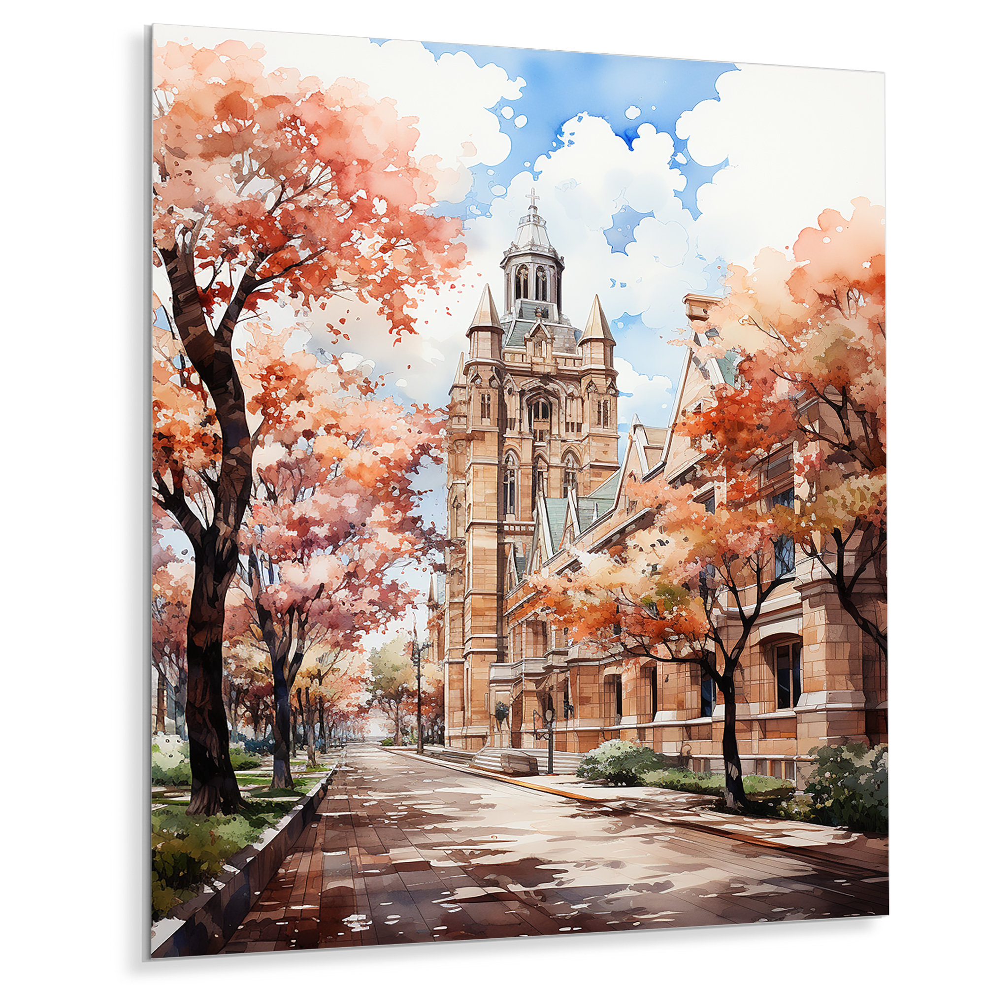 Winston Porter " College University Buildings Academic IV " | Wayfair