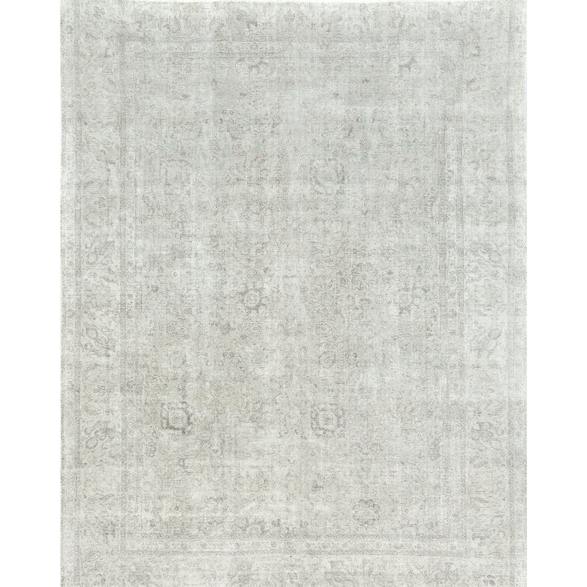Bokara Rug Co., Inc. High-Quality Hand-Knotted White Area Rug | Wayfair