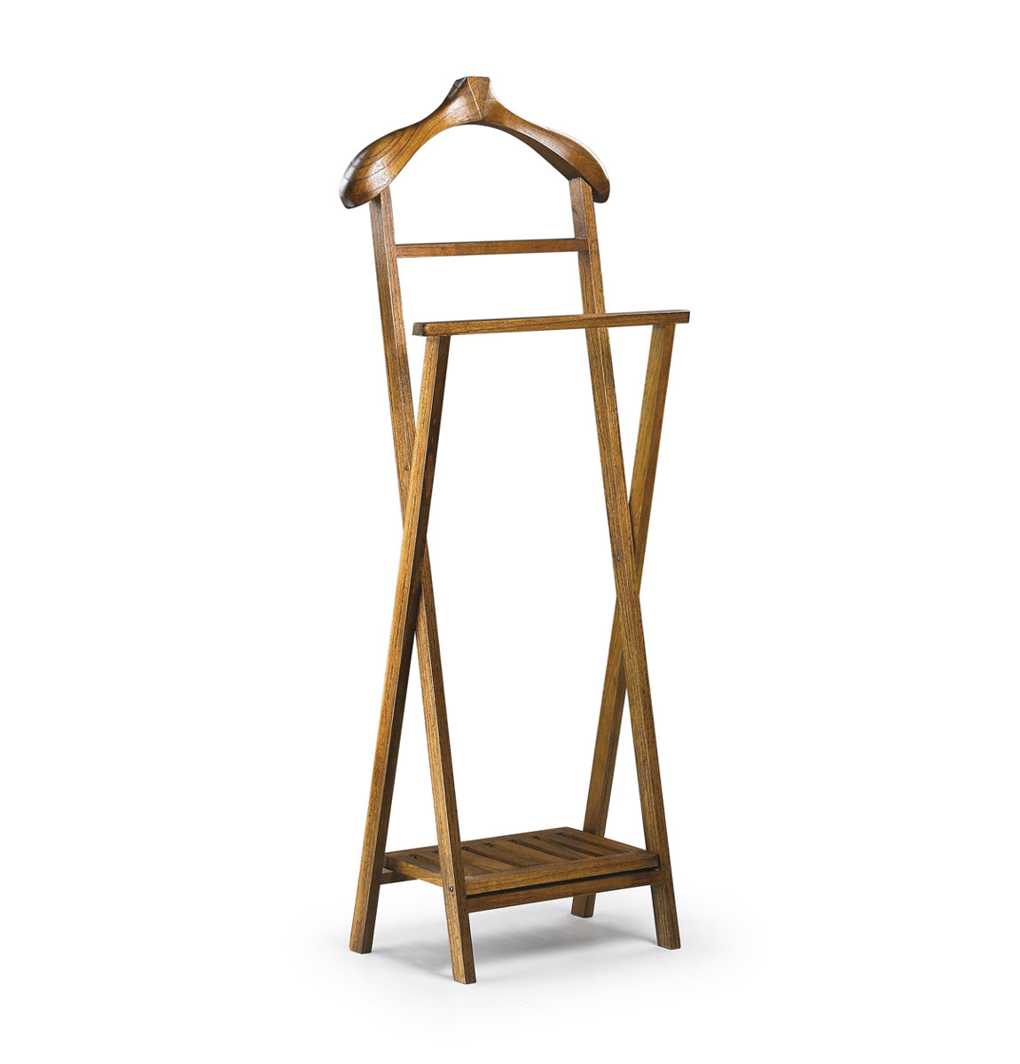 17 Stories Guildhall Folding Valet Stand | Wayfair.co.uk