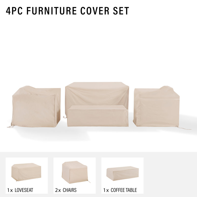 Freeport Park® Outdoor Conversation Set Cover & Reviews | Wayfair