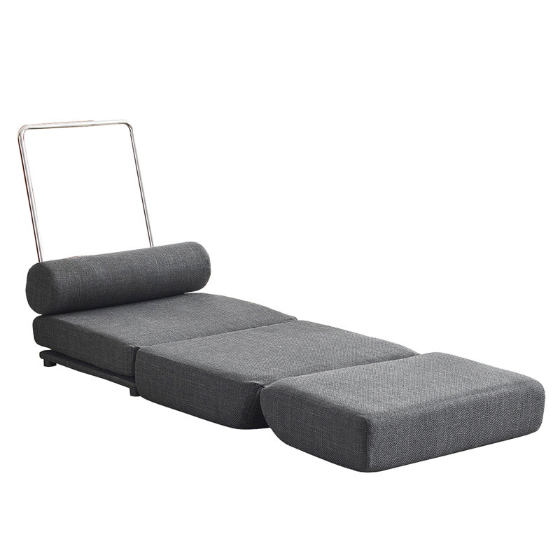 Winston Porter Single Sofa Chair Foldable Single Sofa Bed With Pillow ...