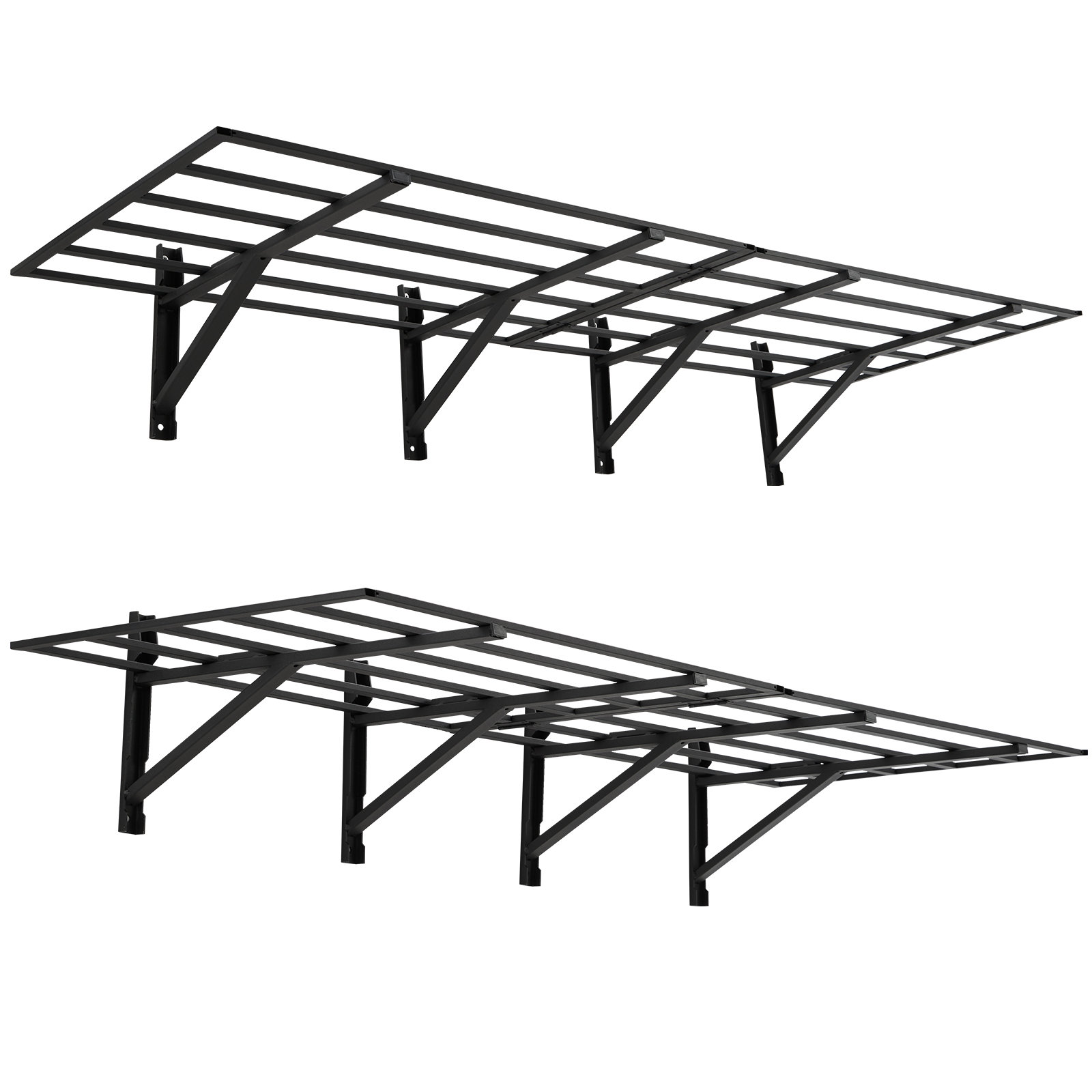 Rebrilliant 1 Heavy Duty Square Tube Storage Rack 2x6 Ft - Garage ...