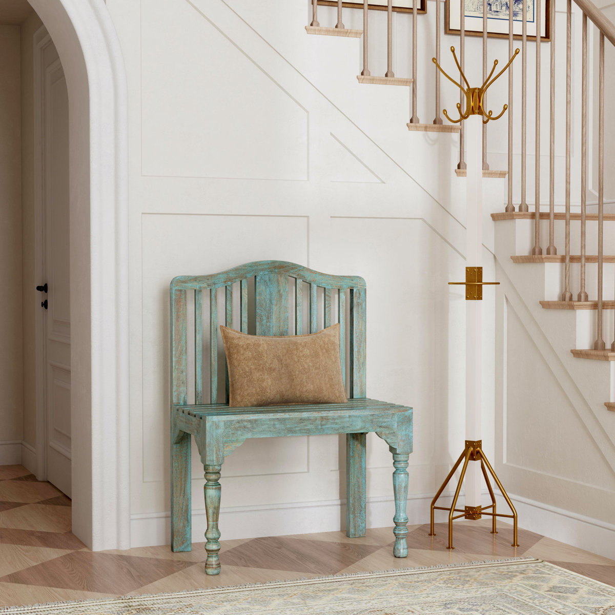 Laurel Foundry Modern Farmhouse® Clive Bench & Reviews | Wayfair