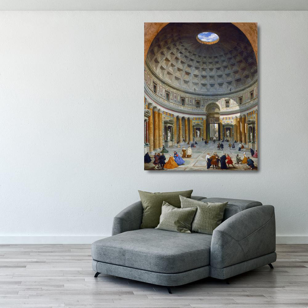 Lark Manor™ The interior of the Pantheon (Rome) GP-004682b | Wayfair