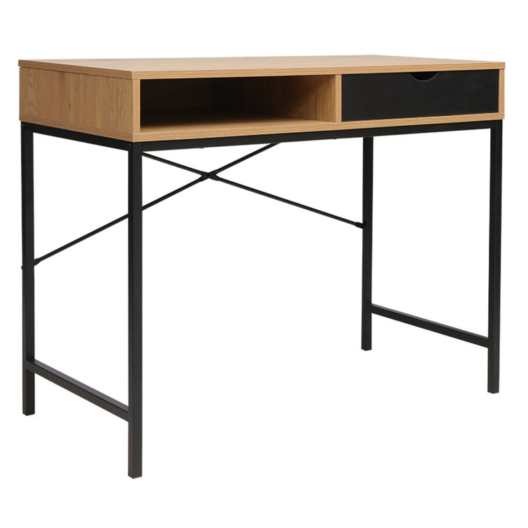 Borough Wharf Nacomia 95Cm W Rectangular Writing Desk | Wayfair.co.uk