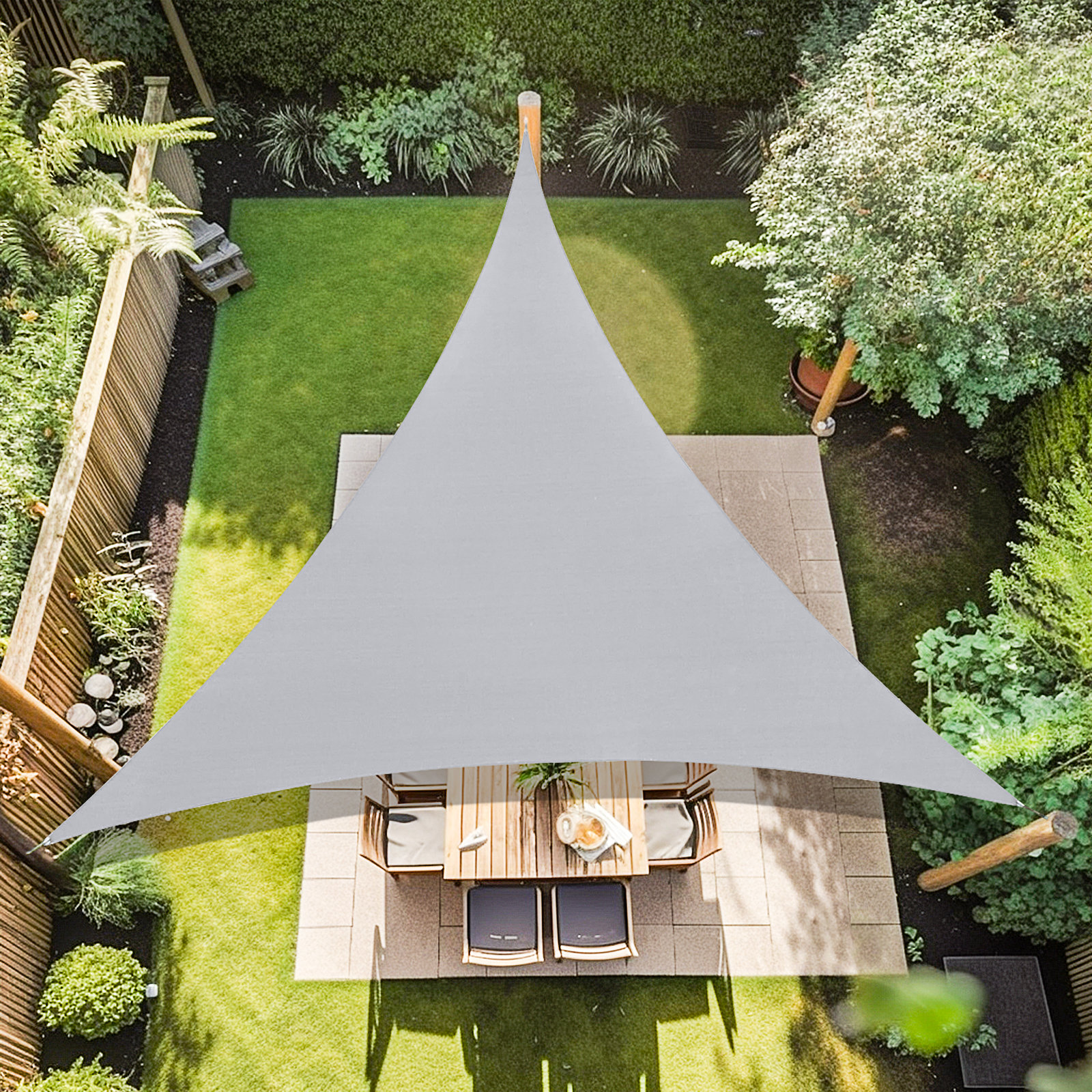 Artpuch Customize Triangle Sun Shade Sail & Reviews | Wayfair