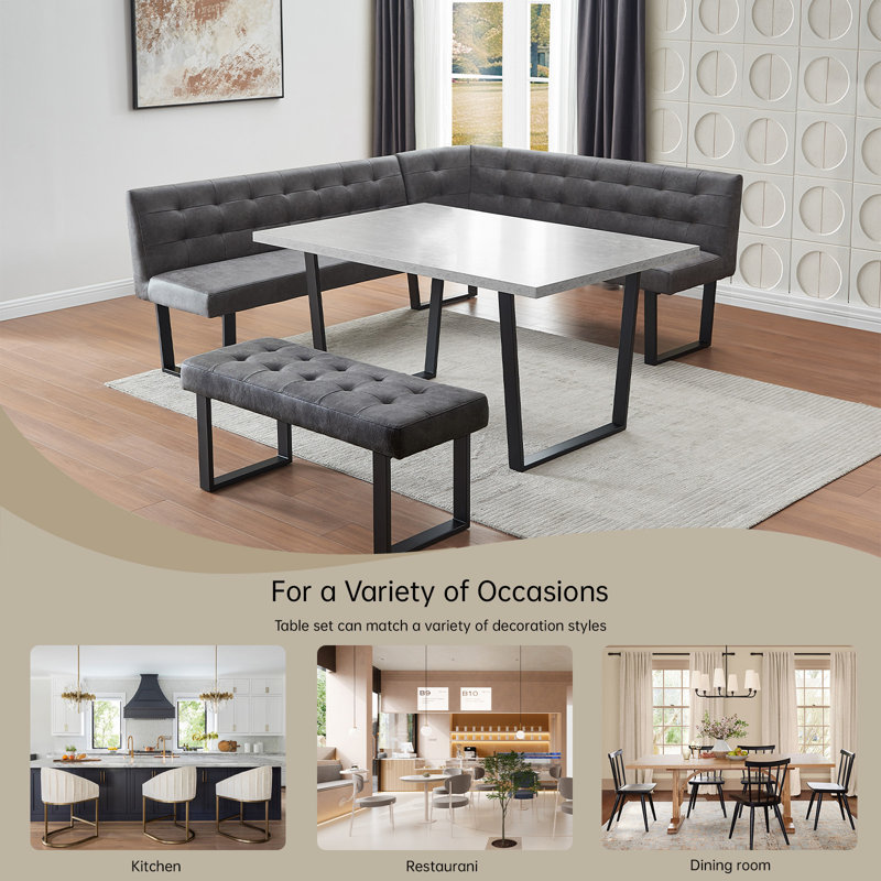 Latitude Run® Lansu 6 - Person Dining Set & Reviews | Wayfair