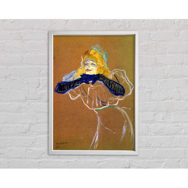 Bright Star Yvette Guilbert Sings by Henri De Toulouse-Lautrec - Single ...