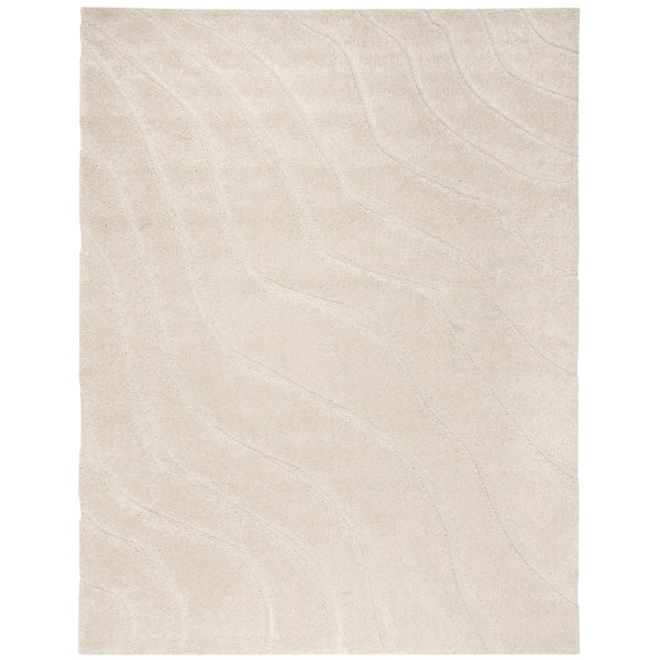 Wade Logan® Ashal Performance Cream Rug & Reviews | Wayfair