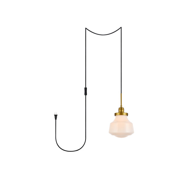 George Oliver Ancheta 1 - Light Single Pendant & Reviews | Wayfair