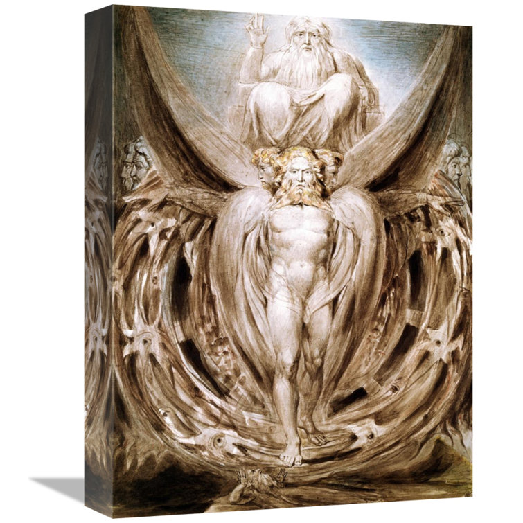 Bless international " The Whirlwind Ezekiel " by William Blake Print on ...