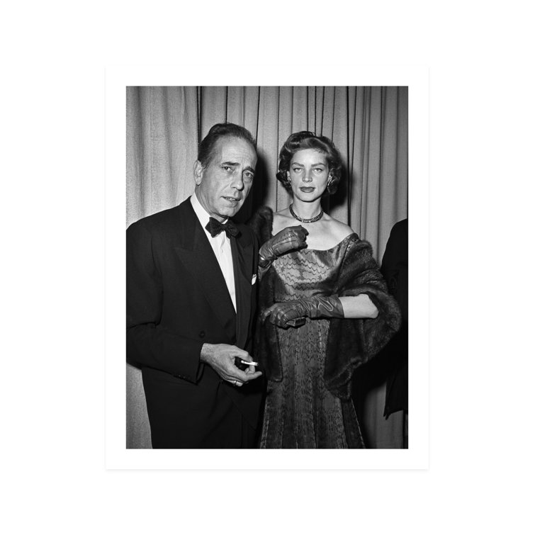 Globe Photos Entertainment Humphrey Bogart Humphrey Bogart And Lauren ...