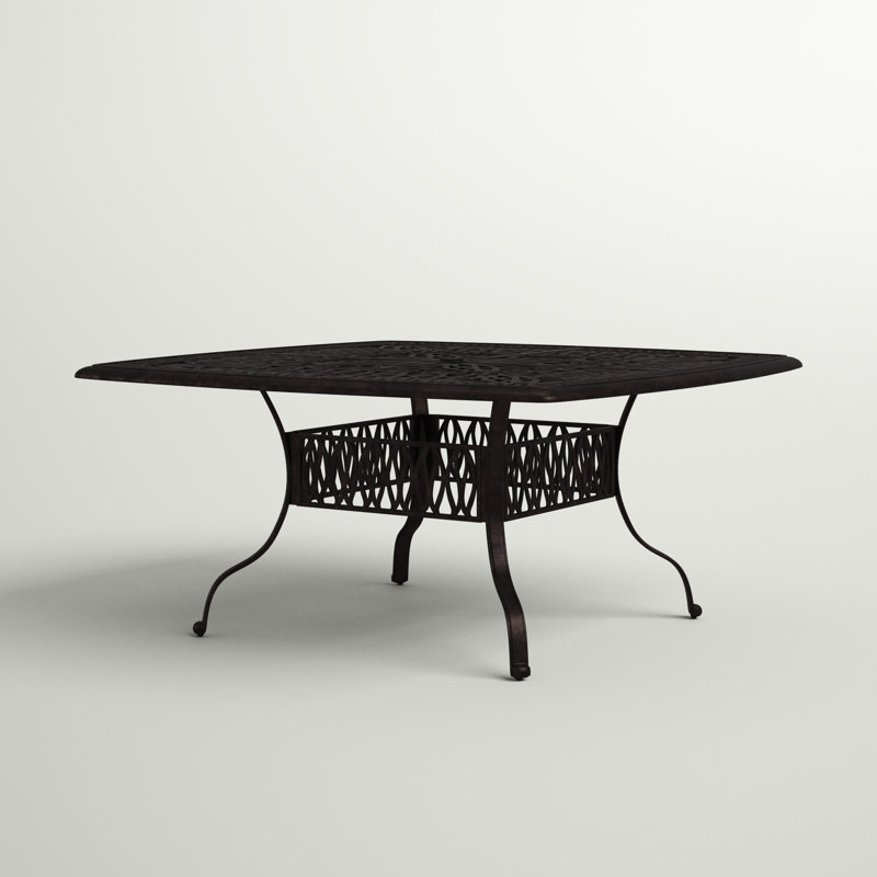 Three Posts™ Lebanon 64'' Square Dining Table | Wayfair