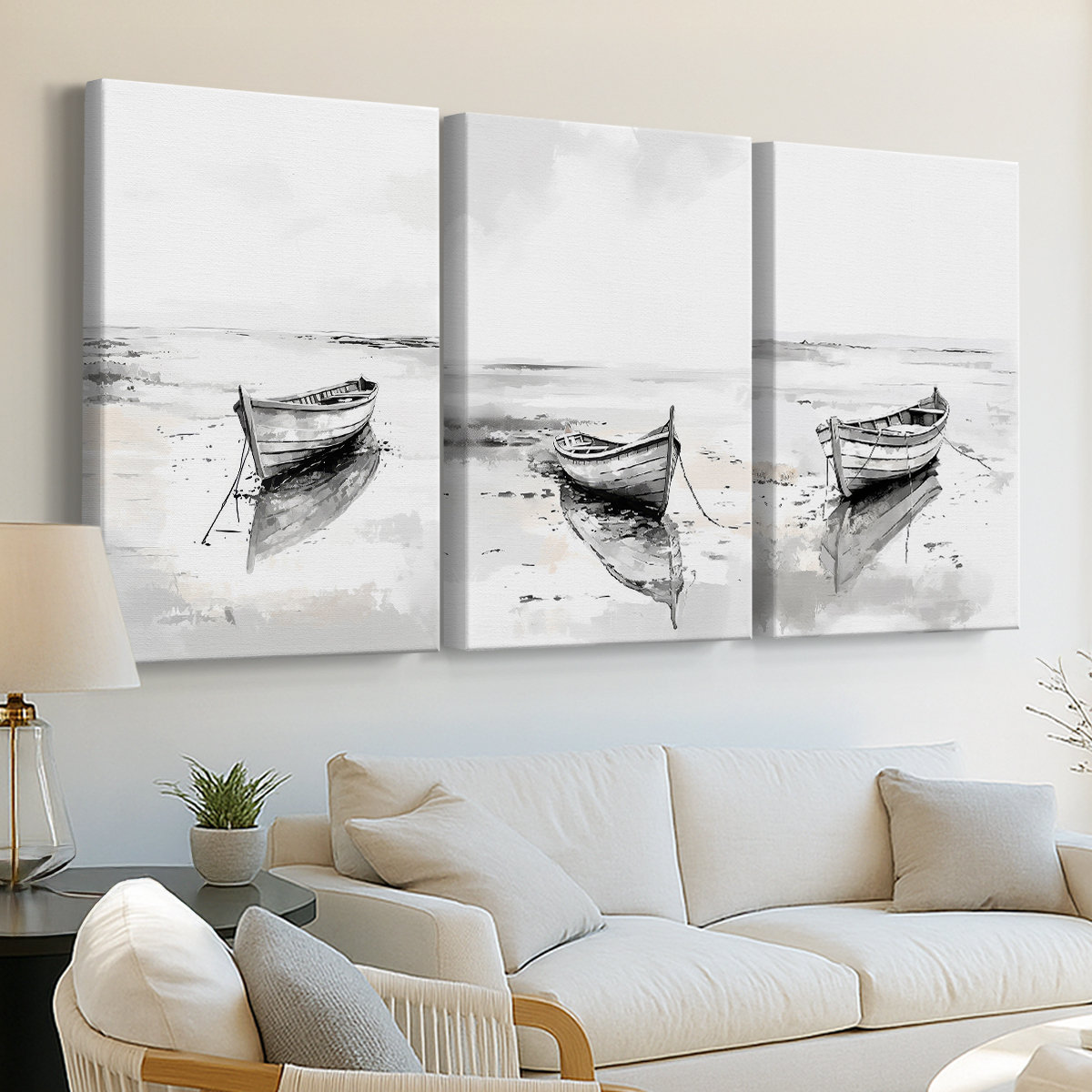 Longshore Tides NAUTICAL Series CDLXXXIV -Custom Wrapped Gallery Canvas ...