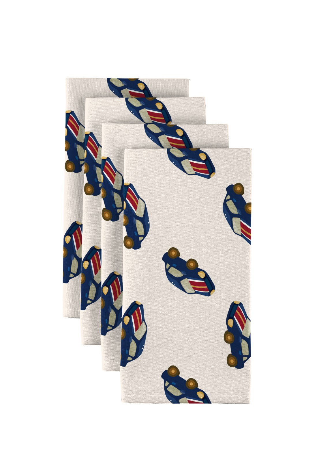 Winston Porter Uriel Cars Toss 18" Napkin | Wayfair