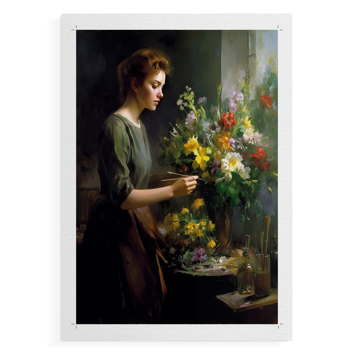 Red Barrel Studio® WOMEN Series CDXXXVI -Premium Canvas Print Only ...