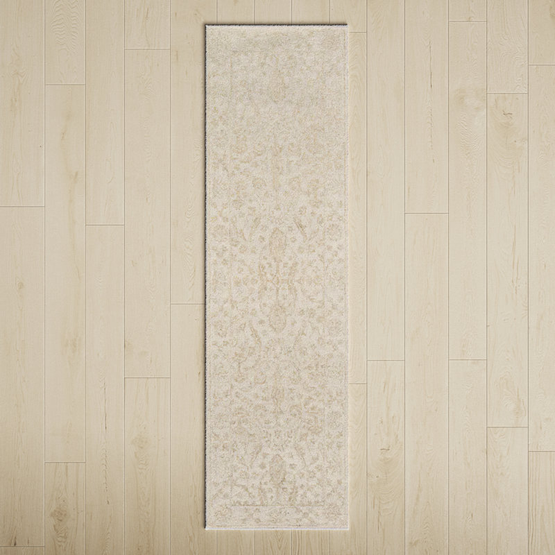 Cece Handmade Tufted Wool Beige Rug & Reviews | Birch Lane