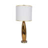 Mercer41 Modern Glam Ceramic, Slim Table Lamp, Gold Finish - 15" x 15 ...
