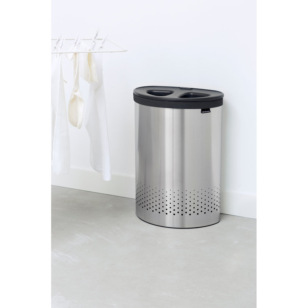 Brabantia Dual Compartment Laundry Hamper & Reviews - Wayfair Canada Brabantia Dual Compartment Laundry Hamper & Reviews - Wayfair Canada