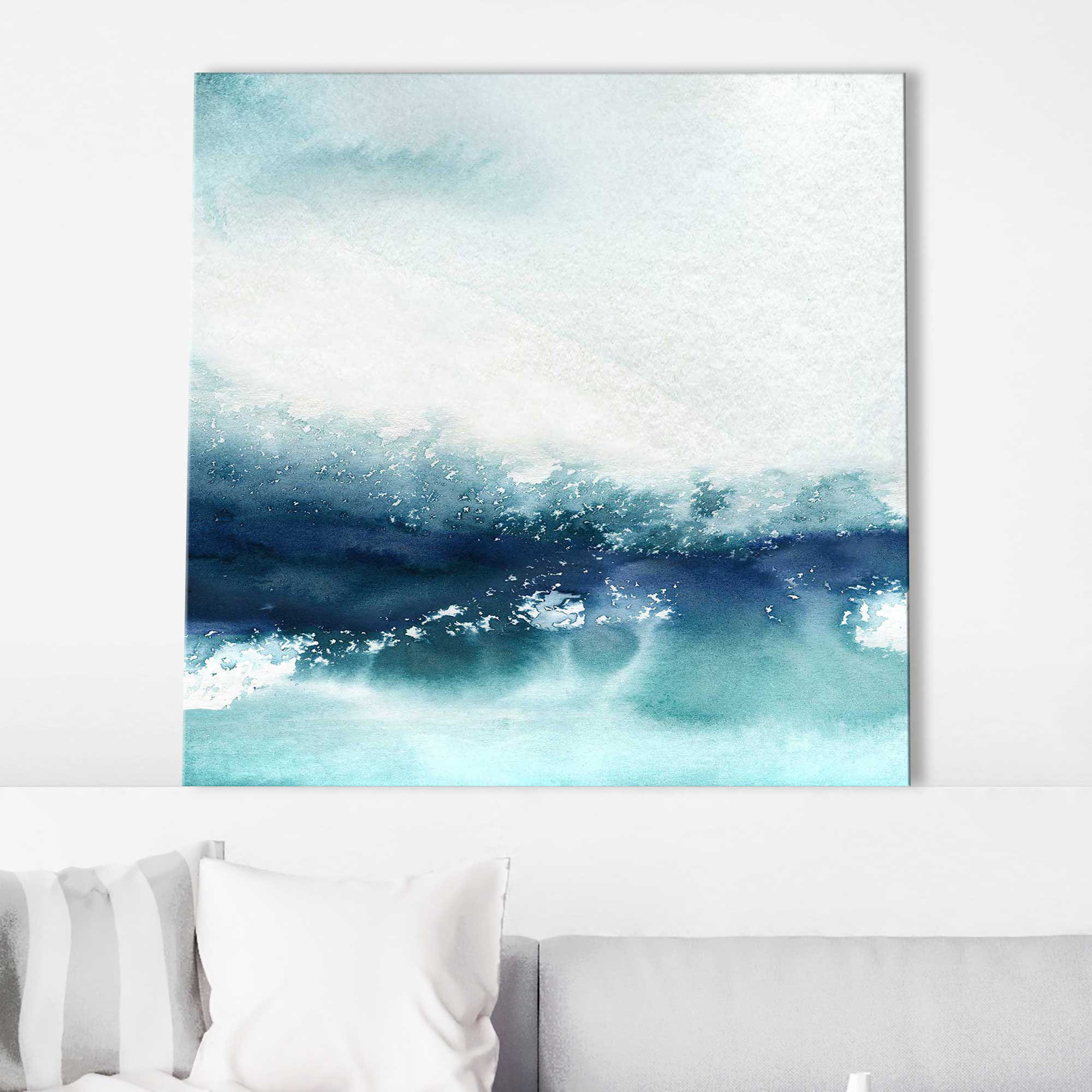 Dovecove "Wispy Waves I" By Carol Robinson Print On Canvas - Wayfair Canada