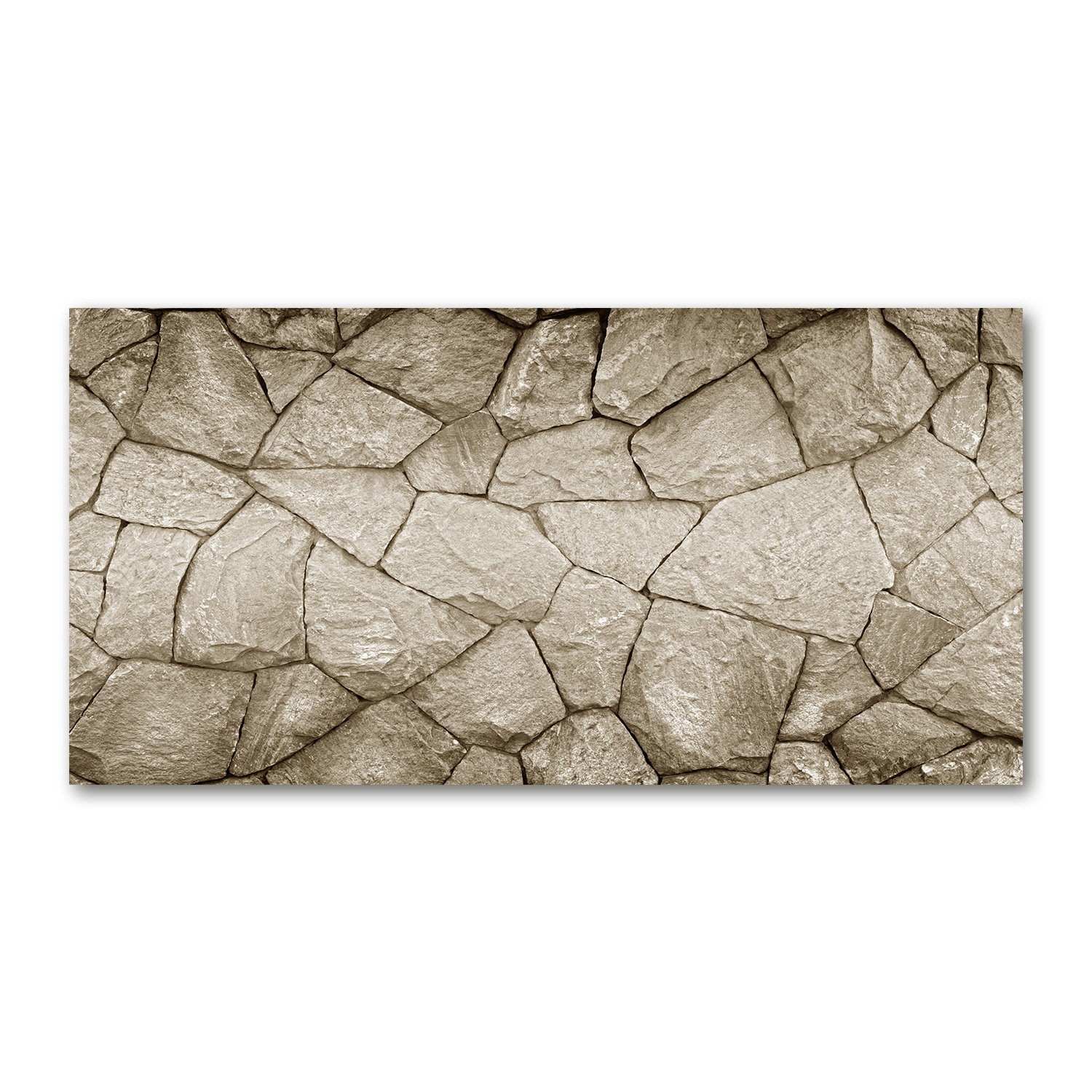 Williston Forge Stone Wall - Wrapped Canvas Art Prints | Wayfair.co.uk