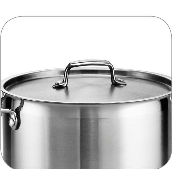 Tramontina Gourmet Aluminum Stock Pot with Lid & Reviews | Wayfair