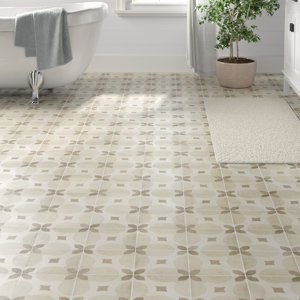 Itona Tile Encausto 8" x 8" Porcelain Wall & Floor Tile & Reviews | Wayfair