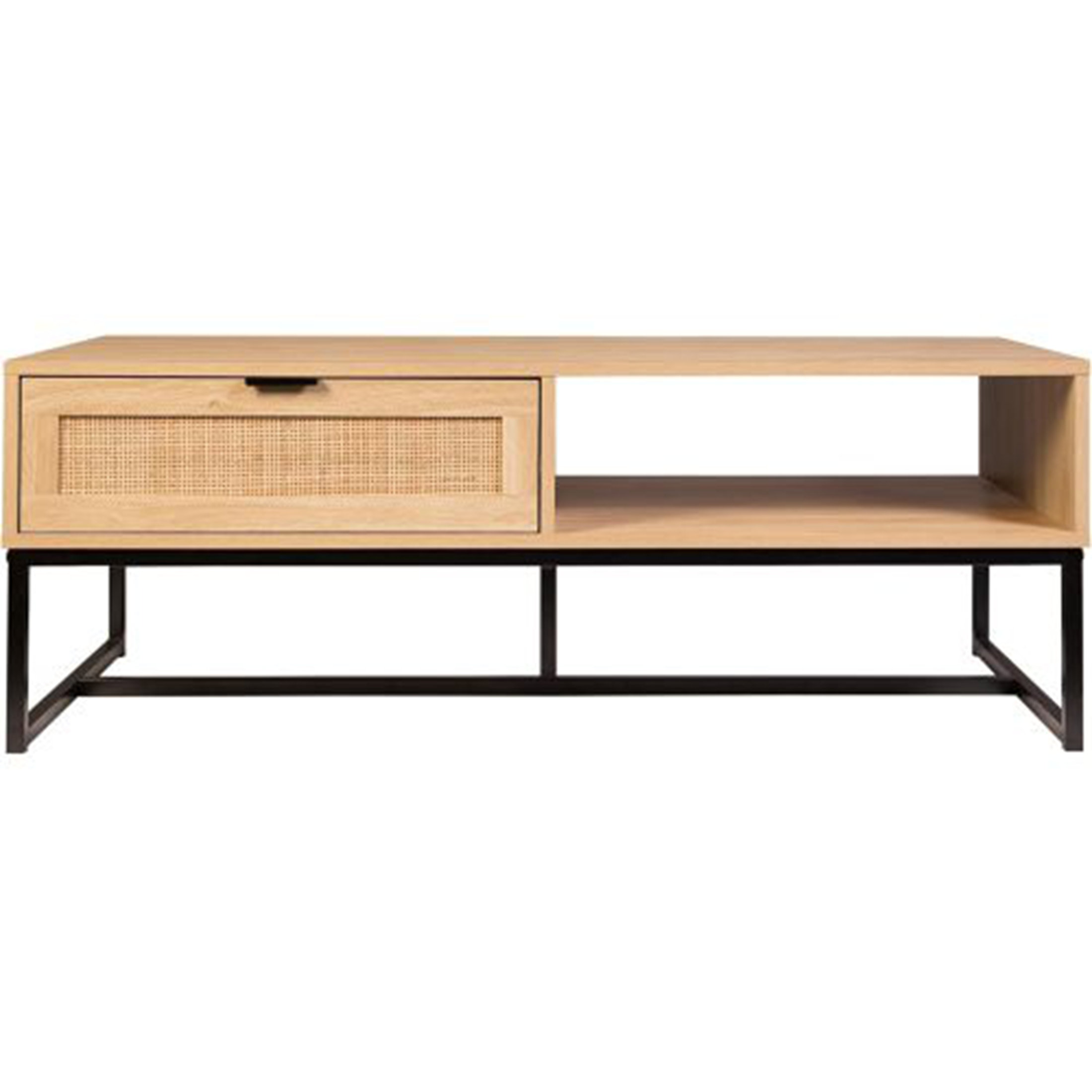 George Oliver Cove Coastal Modern TV Stand with Storage Cubby and ...