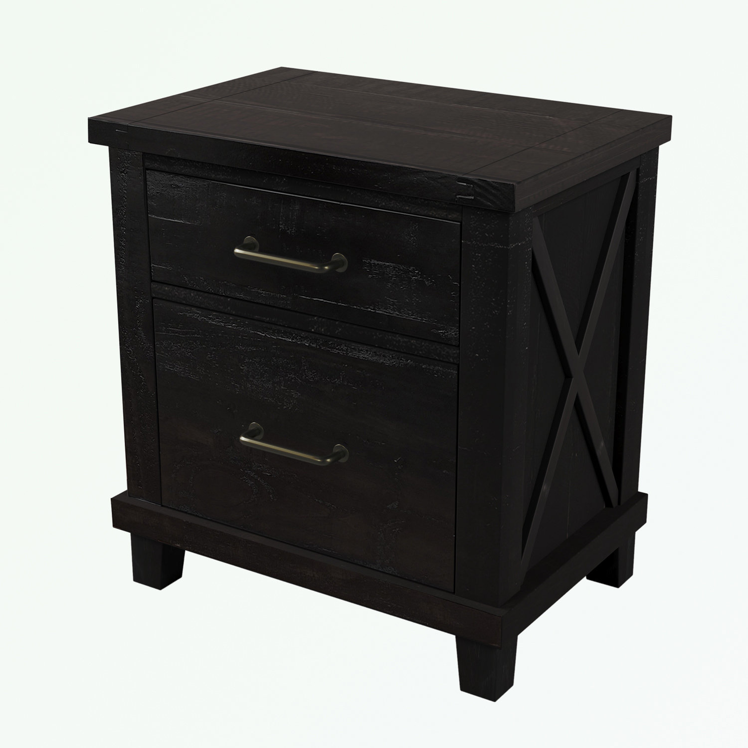 August Grove® Duma Dejuan Solid Wood Nightstand | Wayfair