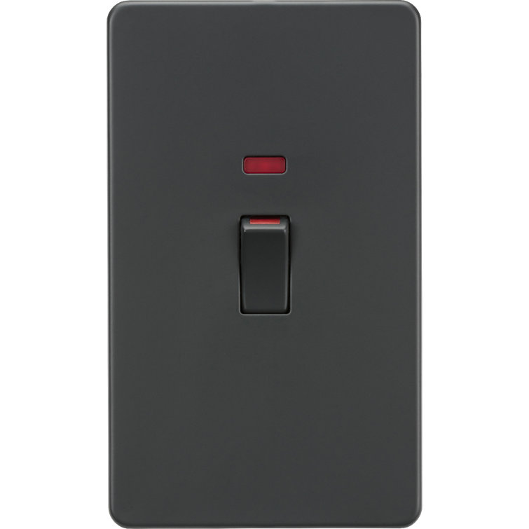 Knightsbridge 45A DP Switch with Neon (2G size) | Wayfair.co.uk