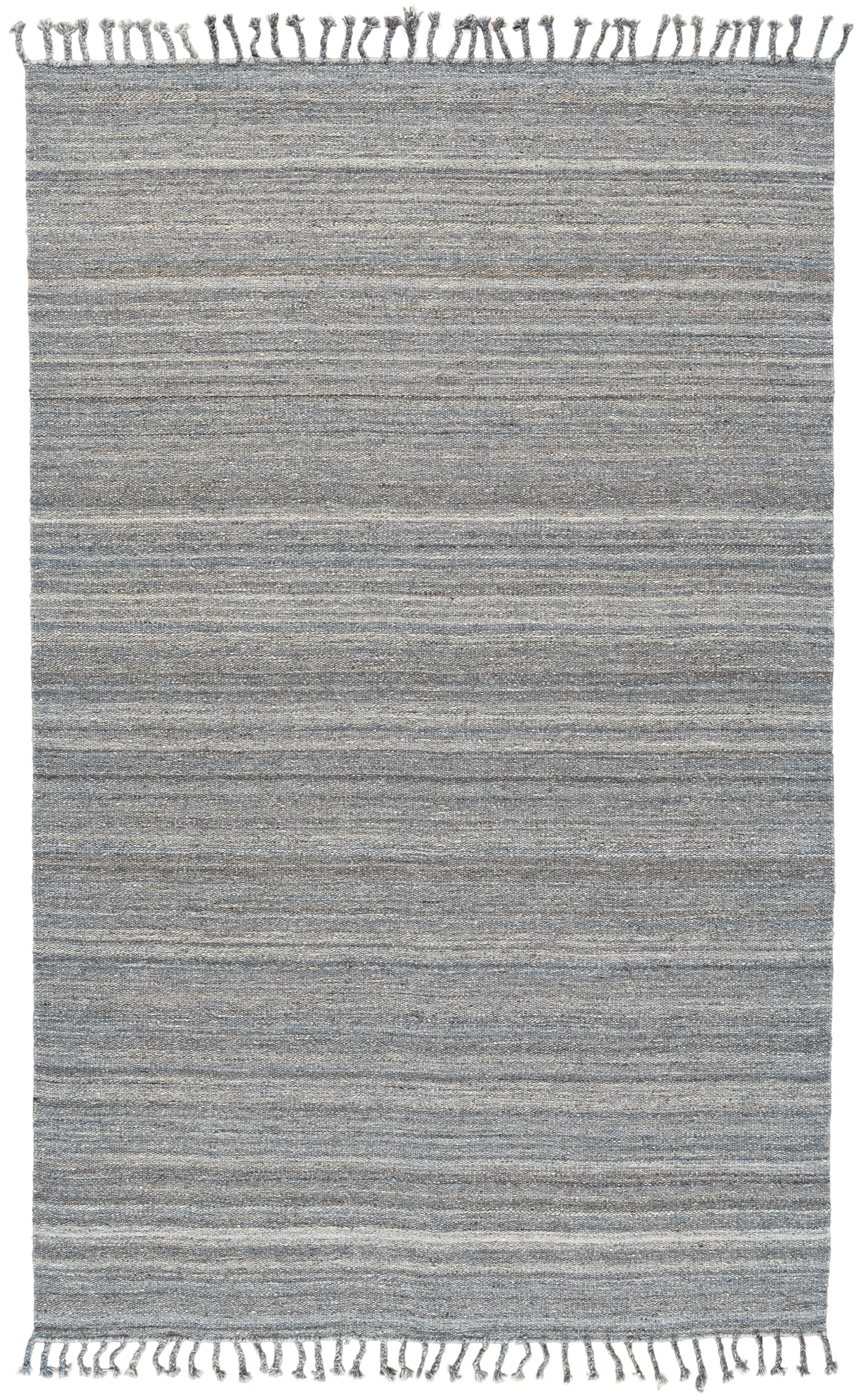 Highland Dunes Bostic Hand-Woven Flatweave Wool Grey Area Rug & Reviews ...