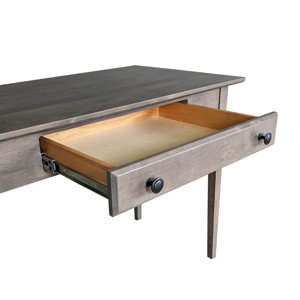 Foundry Select Malani Solid Wood Writer's Desk & Reviews | Wayfair