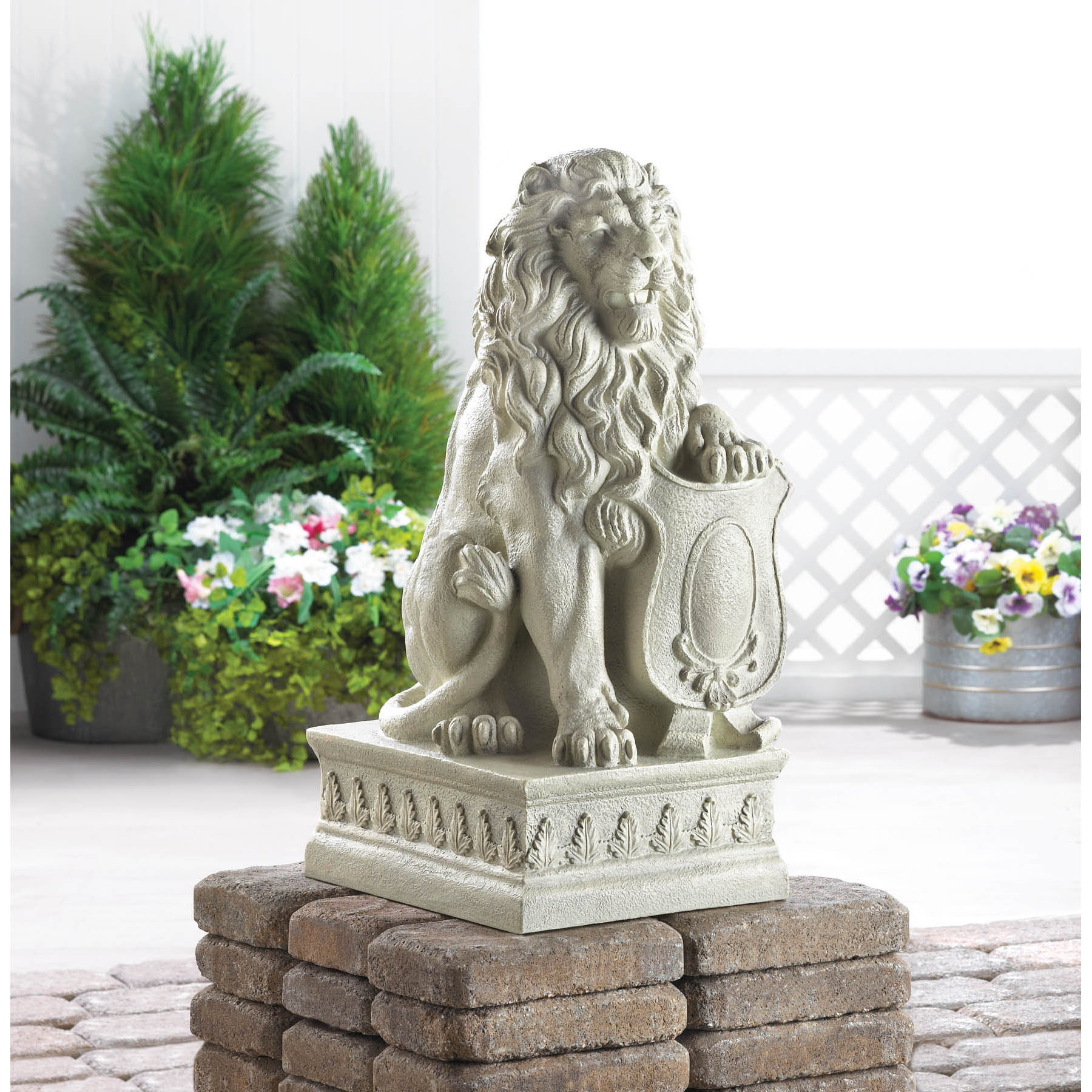Arlmont & Co. Dagan Lion Statue & Reviews | Wayfair