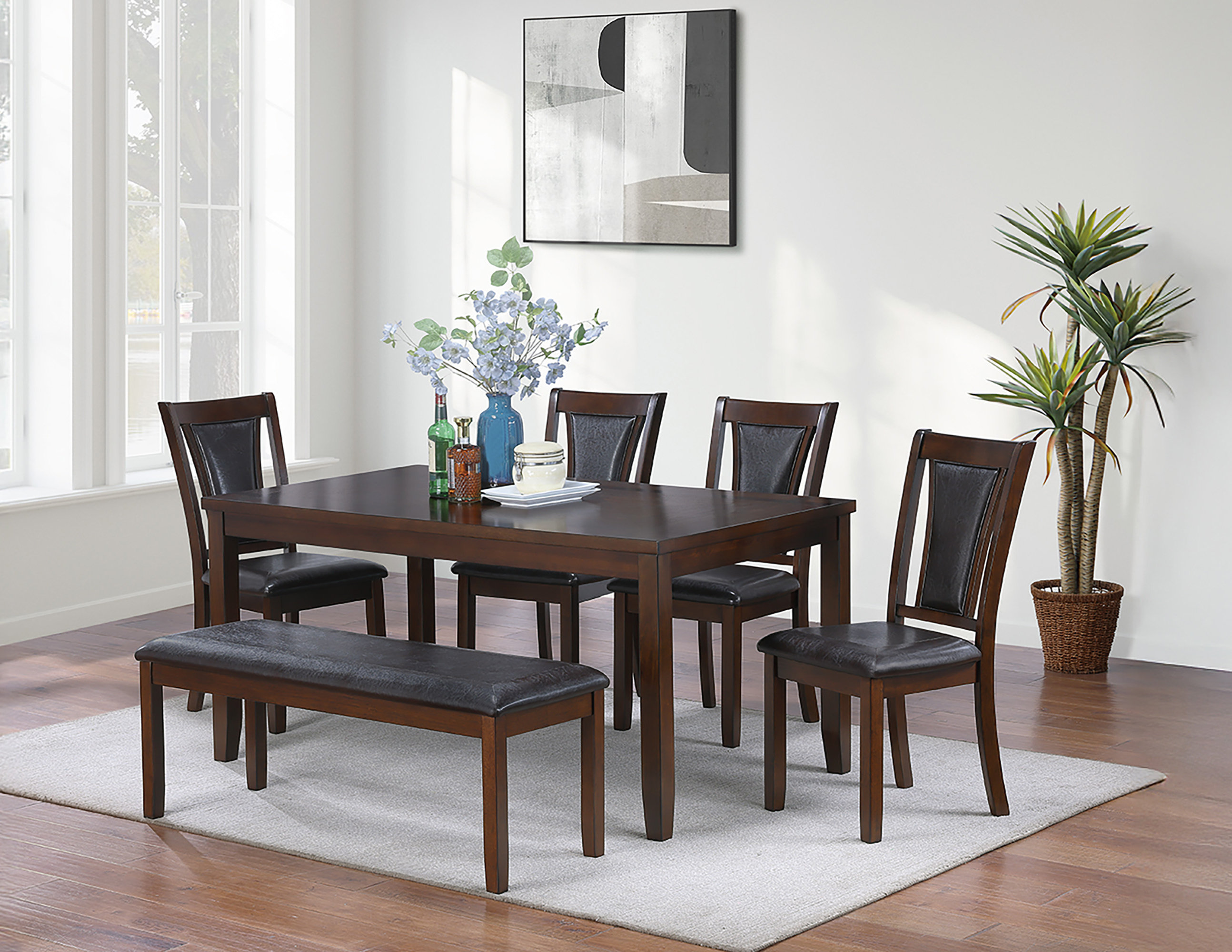 Latitude Run® 6-Pcs Dining Set - Wayfair Canada