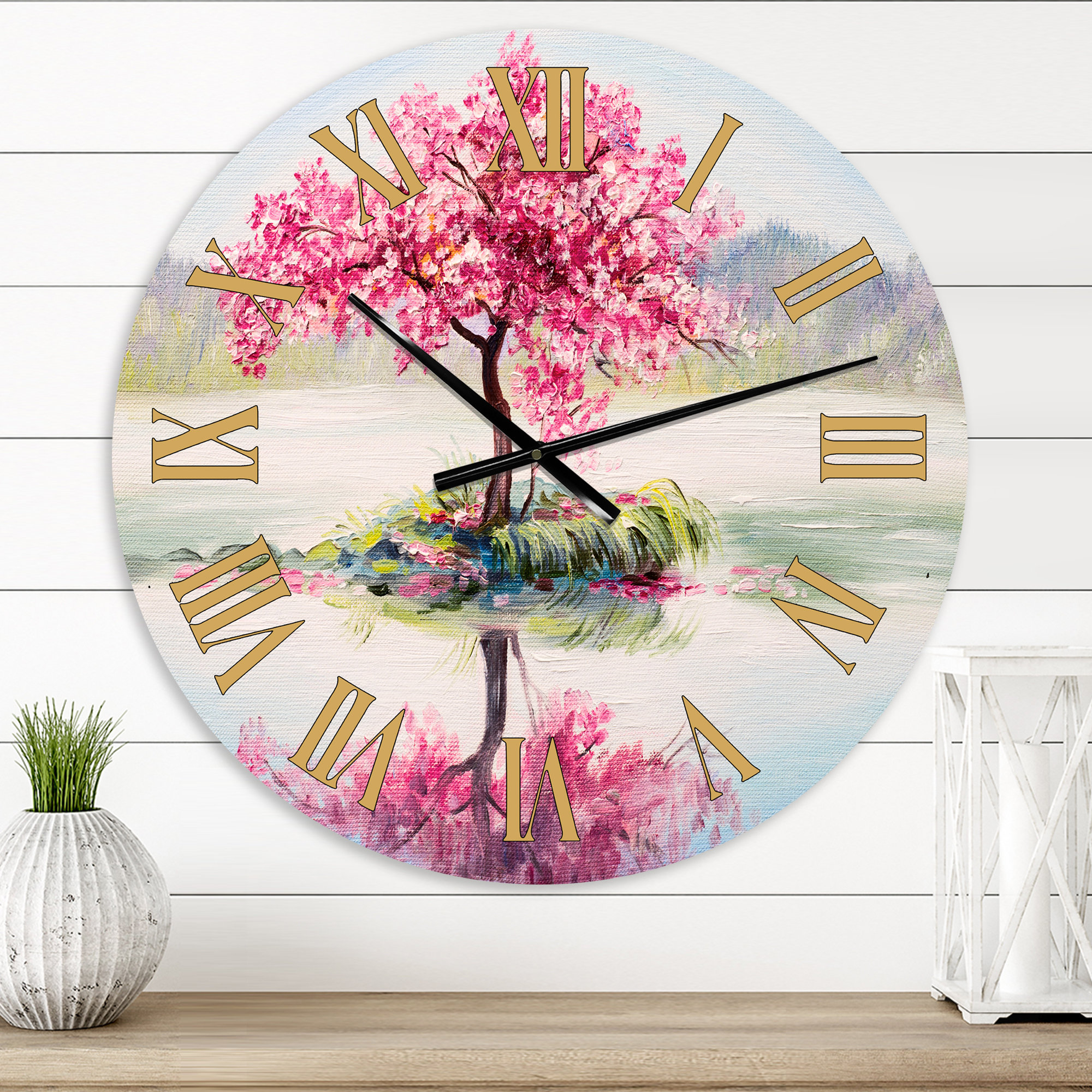 East Urban Home Japanese Cherry Blossom Tree on Little Idyllic IsLand ...