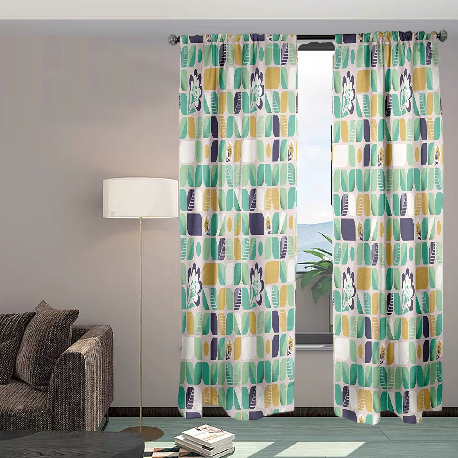 Frifoho Microfibre Curtain | Wayfair