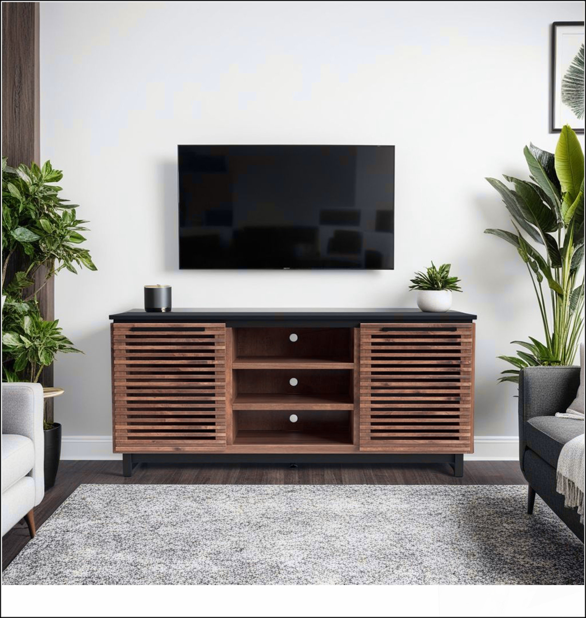 Corrigan Studio 63 inch TV Stand Console for TVs up to 70 inches, No ...
