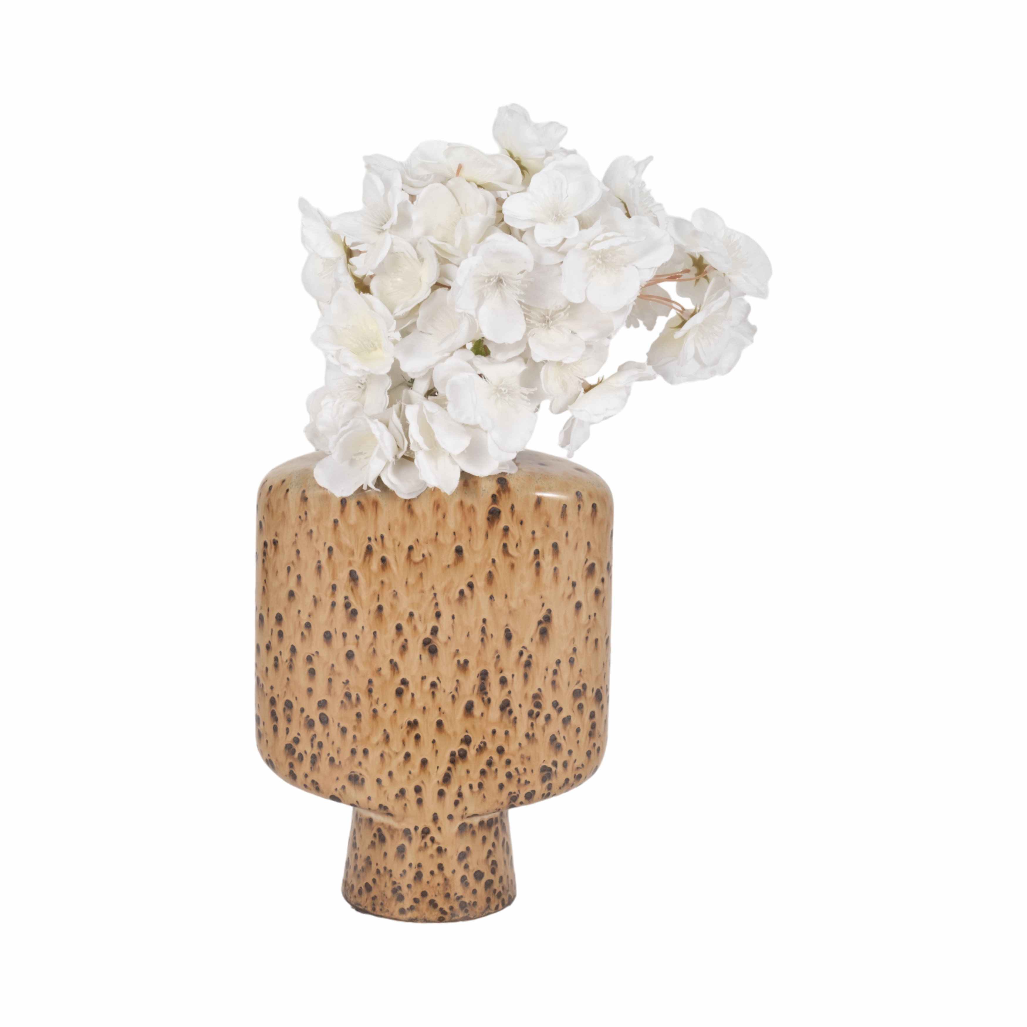 Joss & Main Collina Unique Ceramic Vase, Speckled Finish, Home Accent ...