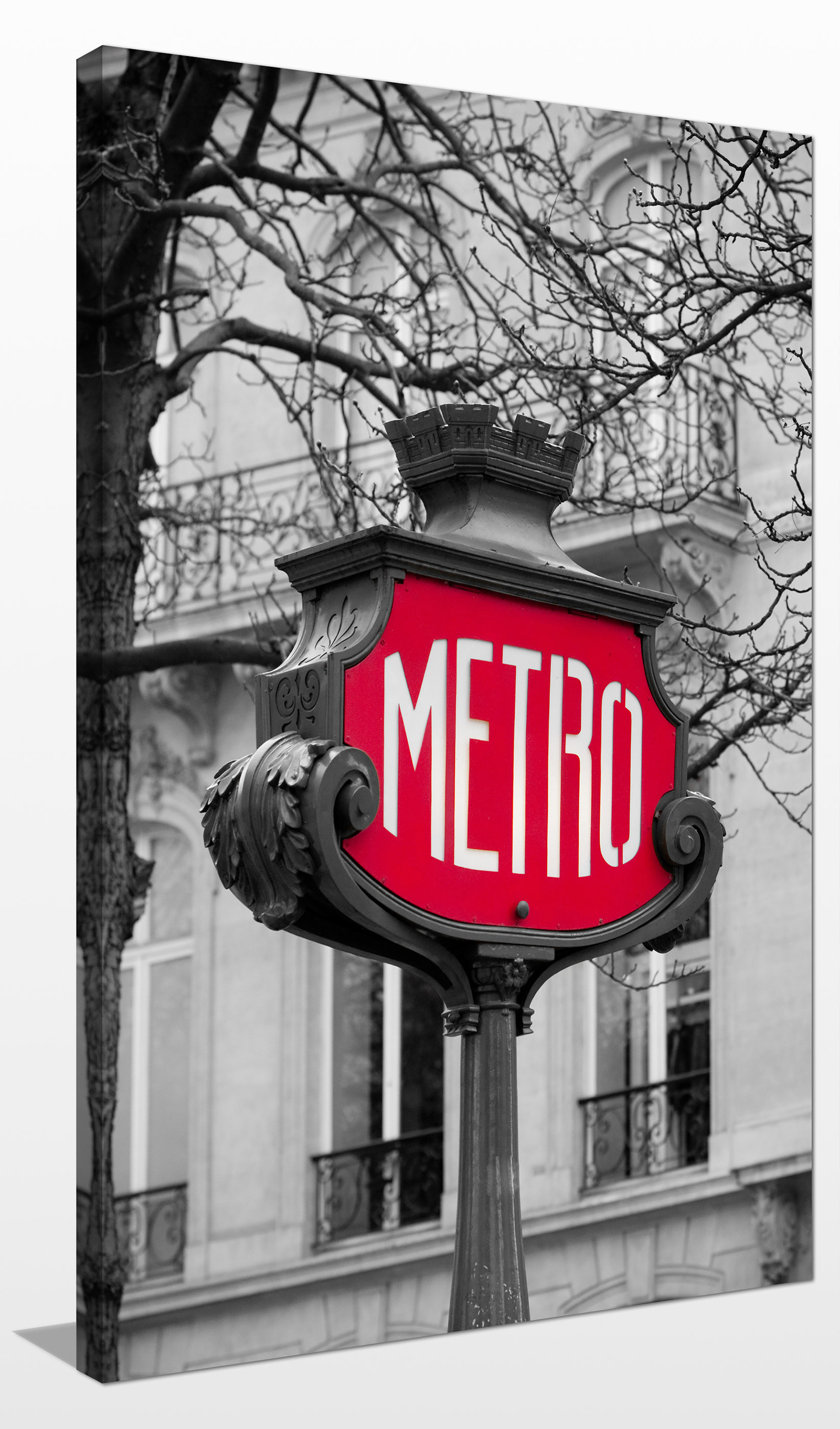 Picture Perfect International 'Metro' Graphic Art on Wrapped Canvas ...