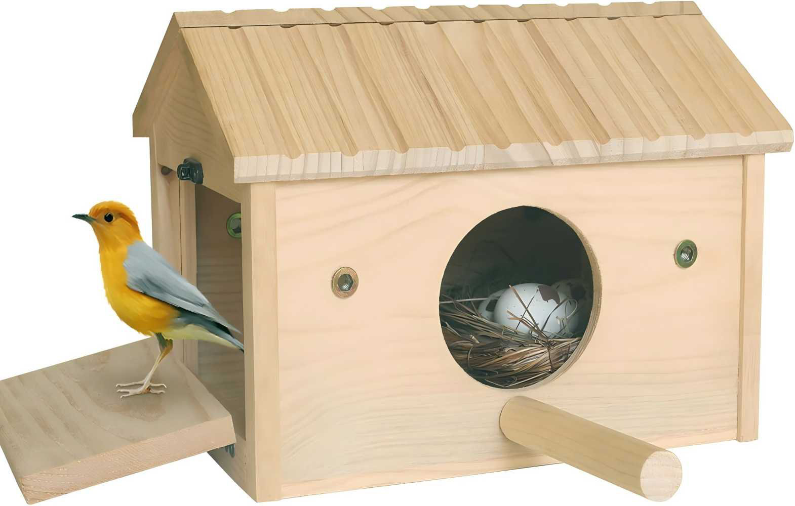 Archie & Oscar™ Bird Nesting Box Wooden Cockatiel Breeding Nest ...
