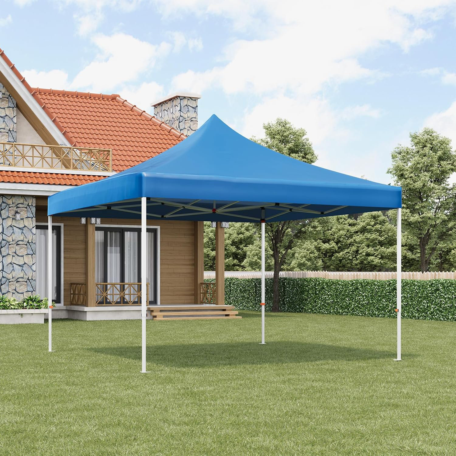 gaomon 10'X10' Waterproof Patio Pop Up Canopy, Commercial Instant ...