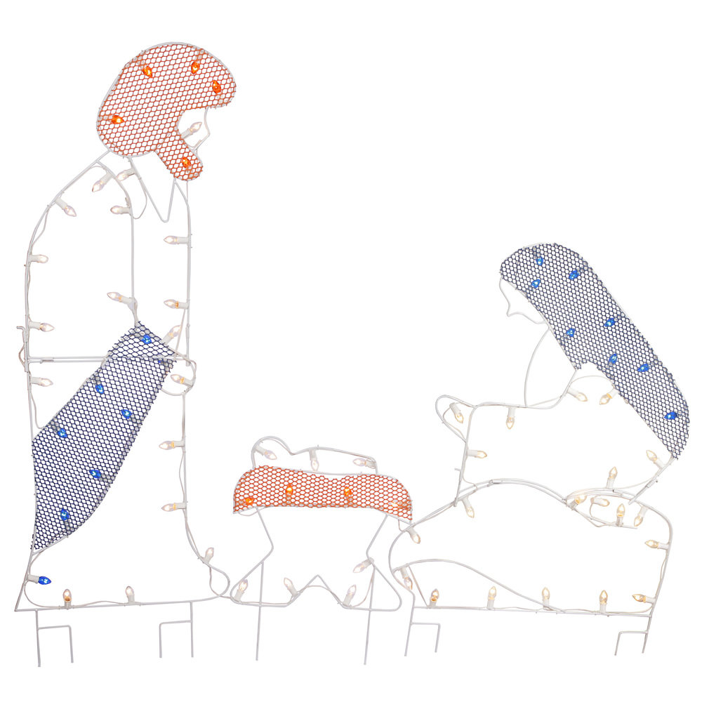 The Holiday Aisle® Nativity Christmas Decoration Lighted Display ...