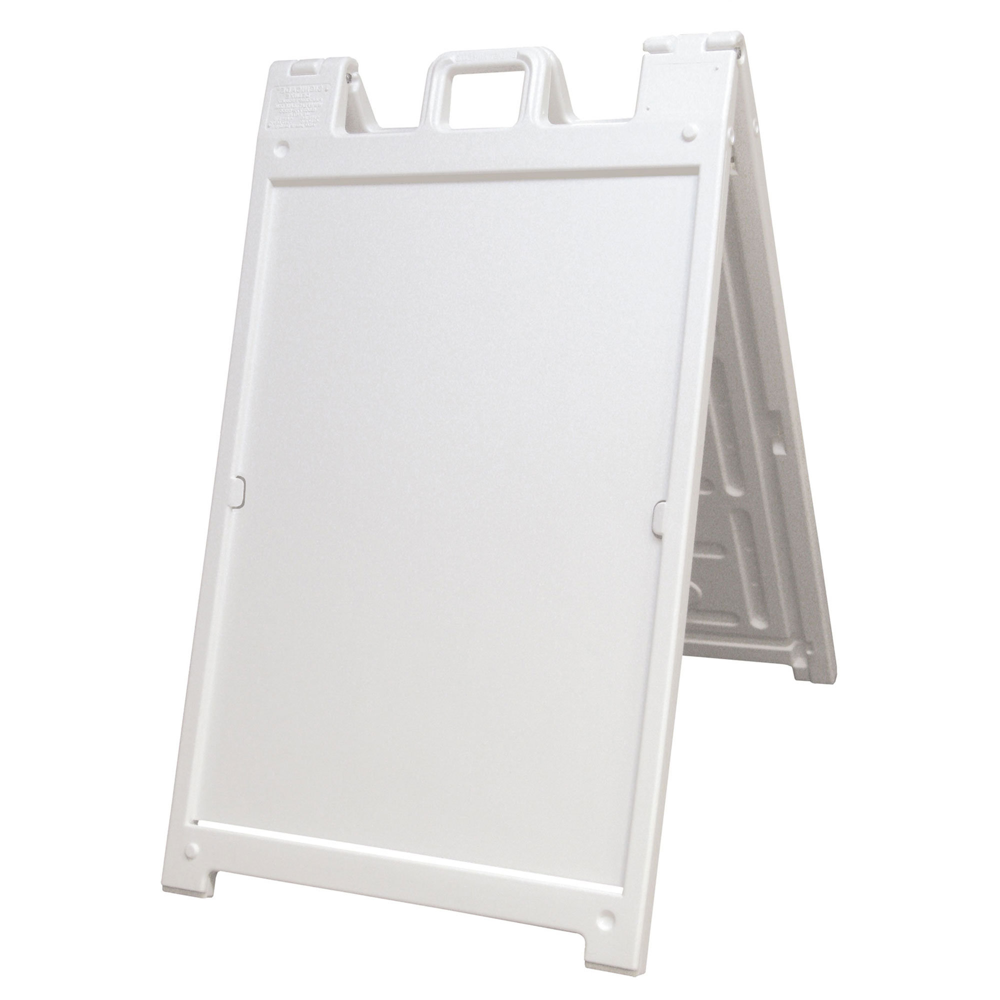 Plasticade Folding Double Sign Stand | Wayfair