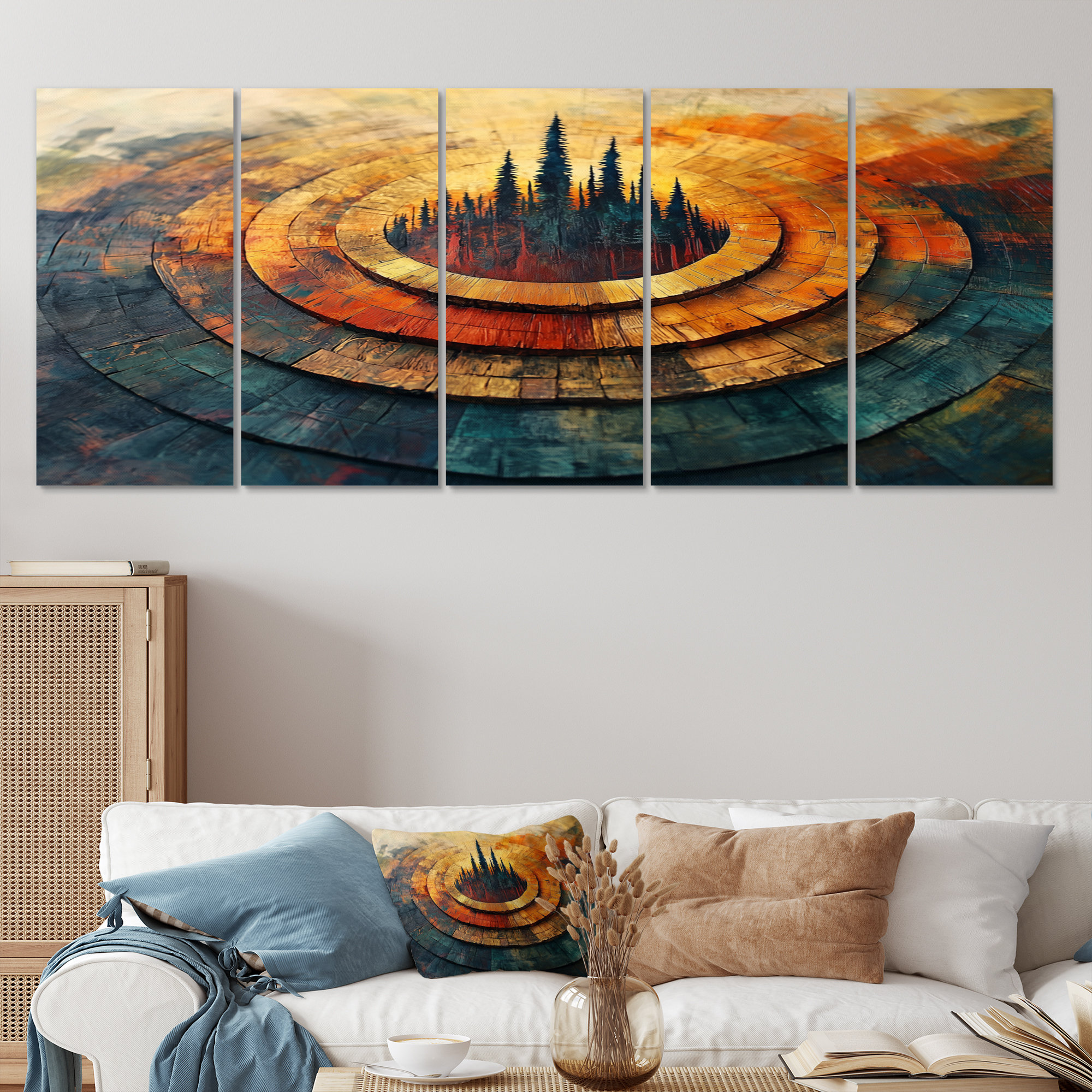 Millwood Pines Totem Inuit Tower In A Forest Landscape II - Native ...