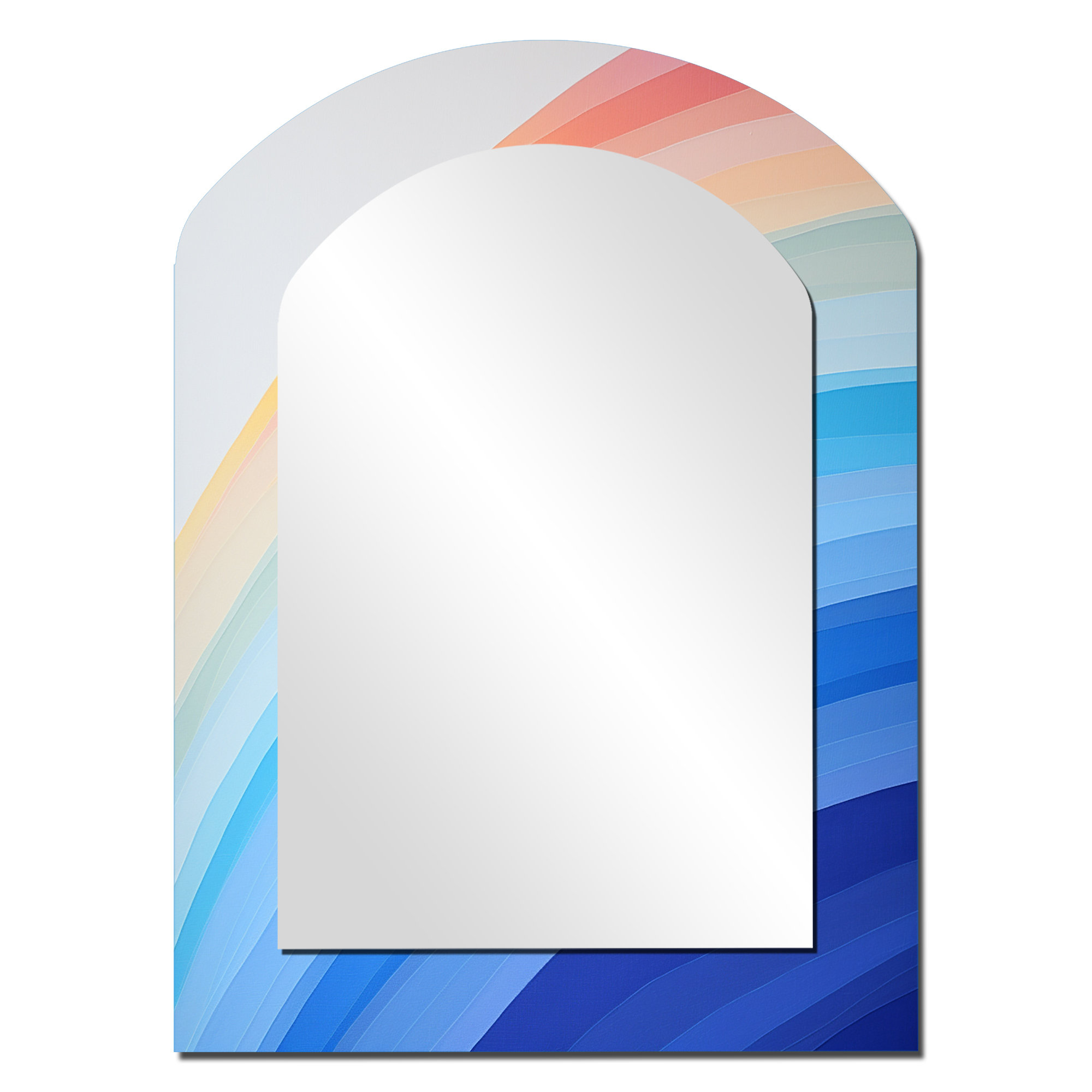 Dakota Fields Colorful Rainbow Arc Of Simplicity I - Rainbow ...