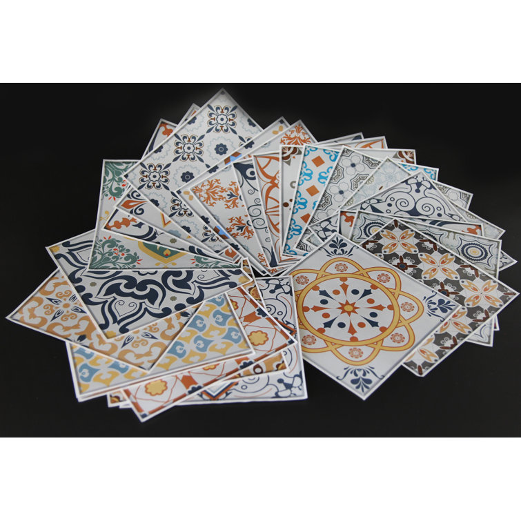 World Menagerie Gilliard Victorian Kitchen Tile Stickers 15 x 15cm 6 x ...