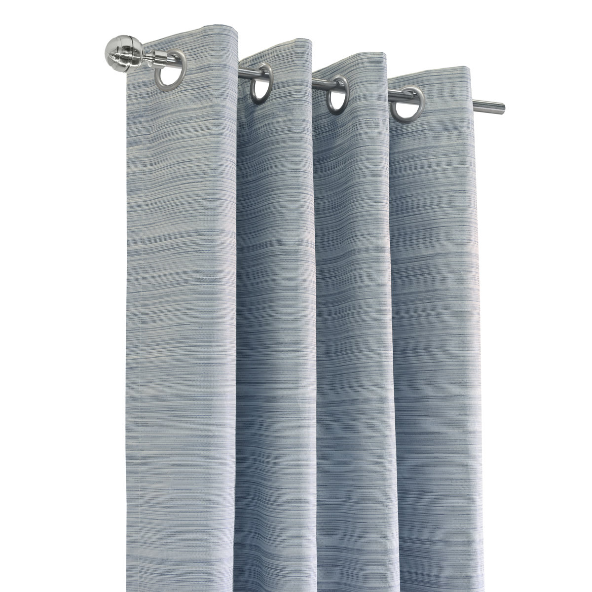 Latitude Run® Zavin Solid Room Darkening Thermal Grommet Curtain Panel ...