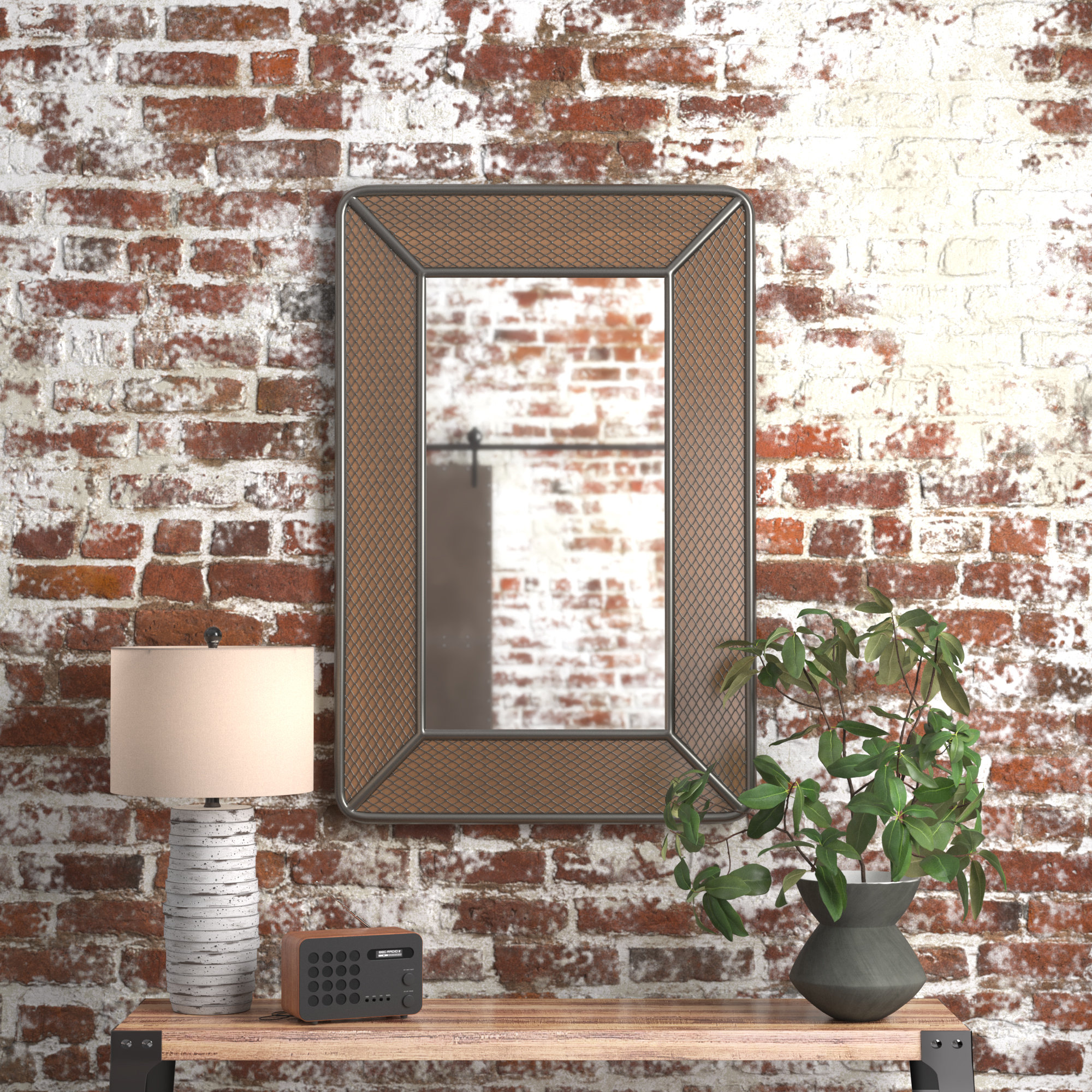 Steelside™ Donte Wall Mirror | Wayfair
