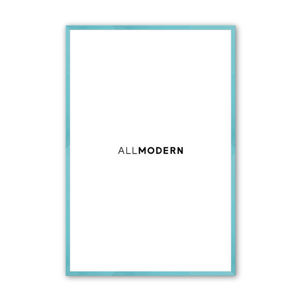 Frametolia Capri Teal All Modern Wall Frame Solid Wood Picture Frame ...